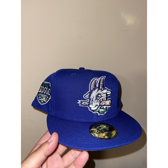 New Era | Accessories | Hartford Yard Goats New Era 59fifty Side Patch ...